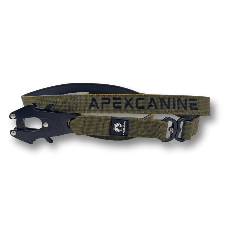 1.4m Tactical Swivel Lead - Khaki – ApexCanine